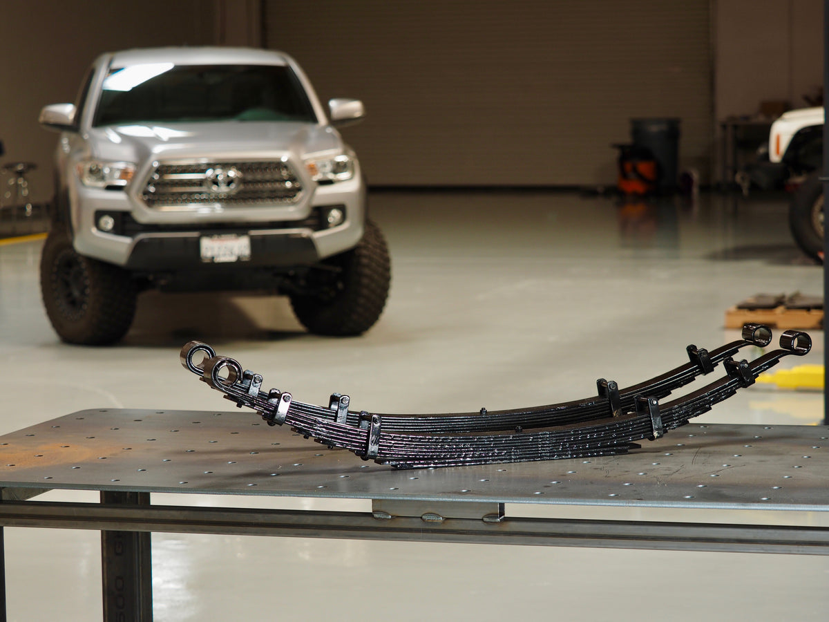 Elevate Rear Leaf Springs, 2” Lift, 2005+ Tacoma 2/4WD